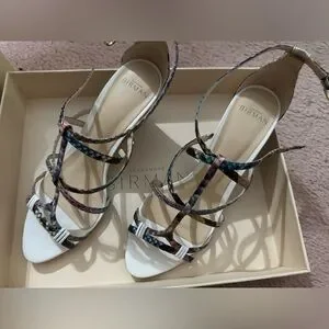 Alexandre Birman | Shoes | Alexandre Birman Colorful Python Strappy ...